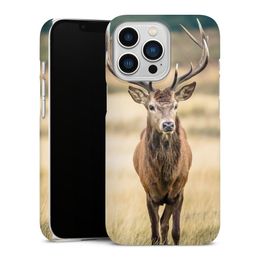 DeinDesign iPhone 13 Pro Handy Premium Case Smartphone Handyh&uuml;lle Schutzh&uuml;lle matt Forrest Deer Meadow Premium Case