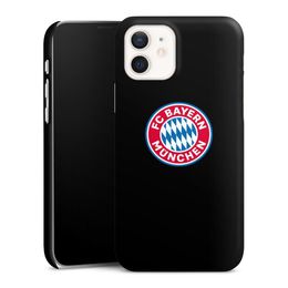 DeinDesign iPhone 12 Handy Premium Case Smartphone Handyh&uuml;lle Schutzh&uuml;lle matt Fc Bayern M&uuml;nchen Logo Official Licensed Product Premium Case