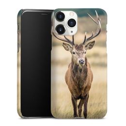 DeinDesign iPhone 11 Pro Handy Premium Case Smartphone Handyh&uuml;lle Schutzh&uuml;lle matt Forrest Meadow Deer Premium Case