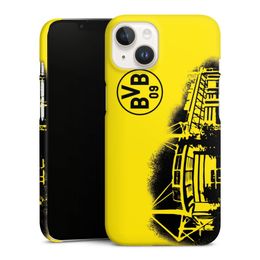 DeinDesign iPhone 14 Handy Premium Case Smartphone Handyh&uuml;lle Schutzh&uuml;lle matt Stadium Bvb Borussia Dortmund Premium Case