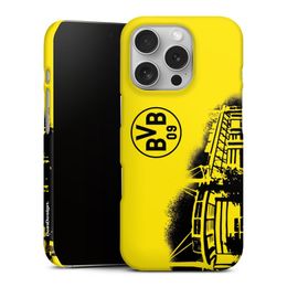 DeinDesign iPhone 16 Pro Handy Premium Case Smartphone Handyh&uuml;lle Schutzh&uuml;lle matt Stadium Bvb Borussia Dortmund Premium Case