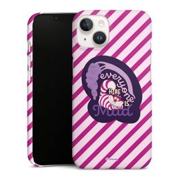 DeinDesign iPhone 14 Handy Premium Case Smartphone Handyh&uuml;lle Schutzh&uuml;lle matt Disney Grinning Cat Alice In Wonderland Premium Case
