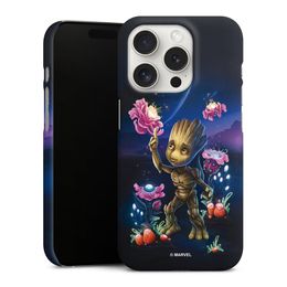 DeinDesign iPhone 15 Pro Handy Premium Case Smartphone Handyh&uuml;lle Schutzh&uuml;lle matt Baby Groot Marvel Guardians Of The Galaxy Premium Case