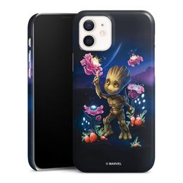 DeinDesign iPhone 12 Handy Premium Case Smartphone Handyh&uuml;lle Schutzh&uuml;lle gl&auml;nzend Baby Groot Marvel Guardians Of The Galaxy Premium Case