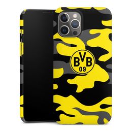 DeinDesign iPhone 12 Pro Max Handy Premium Case Smartphone Handyh&uuml;lle Schutzh&uuml;lle matt Borussia Dortmund Merchandise Bvb Premium Case