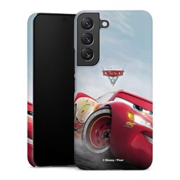 DeinDesign Galaxy S22 Handy Premium Case Smartphone Handyh&uuml;lle Schutzh&uuml;lle matt Lightning Mcqueen 95 Official Licensed Product Cars Premium Case