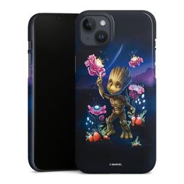 DeinDesign iPhone 14 Plus Handy Premium Case Smartphone Handyh&uuml;lle Schutzh&uuml;lle gl&auml;nzend Baby Groot Marvel Guardians Of The Galaxy Premium Case