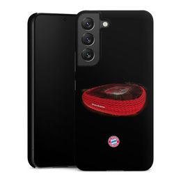 DeinDesign Galaxy S22 Handy Premium Case Smartphone Handyh&uuml;lle Schutzh&uuml;lle matt Fc Bayern M&uuml;nchen Fcb Official Licensed Product Stadium Premium Case