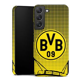 DeinDesign Galaxy S22 Handy Premium Case Smartphone Handyh&uuml;lle Schutzh&uuml;lle matt Bvb Stadium Borussia Dortmund Premium Case