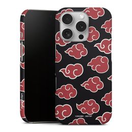 DeinDesign iPhone 16 Pro Handy Premium Case Smartphone Handyh&uuml;lle Schutzh&uuml;lle matt Naruto Shippuden Pattern Akatsuki Premium Case