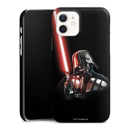 DeinDesign iPhone 12 Handy Premium Case Smartphone Handyh&uuml;lle Schutzh&uuml;lle matt Merchandise Darth Vader Star Wars Premium Case