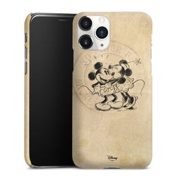 DeinDesign iPhone 11 Pro Handy Premium Case Smartphone Handyh&uuml;lle Schutzh&uuml;lle matt Vintage Minnie Mouse Mickey Mouse Premium Case