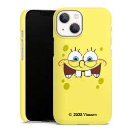 DeinDesign iPhone 13 Mini Handy Premium Case Smartphone Handyh&uuml;lle Schutzh&uuml;lle matt Official Licensed Product Kindheit Spongebob Premium Case