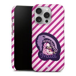 DeinDesign iPhone 16 Pro Handy Premium Case Smartphone Handyh&uuml;lle Schutzh&uuml;lle matt Disney Grinning Cat Alice In Wonderland Premium Case