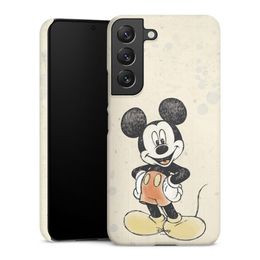 DeinDesign Galaxy S22 Handy Premium Case Smartphone Handyh&uuml;lle Schutzh&uuml;lle matt Water Colour Official Licensed Product Premium Case