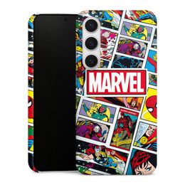 DeinDesign Galaxy S24 Handy Premium Case Smartphone Handyh&uuml;lle Schutzh&uuml;lle gl&auml;nzend Muster Comic Marvel Premium Case