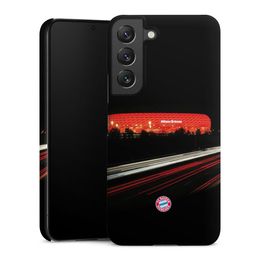 DeinDesign Galaxy S22 Handy Premium Case Smartphone Handyh&uuml;lle Schutzh&uuml;lle matt Fcb Fc Bayern M&uuml;nchen Stadium Premium Case