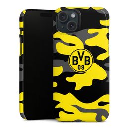 DeinDesign iPhone 15 Plus Handy Premium Case Smartphone Handyh&uuml;lle Schutzh&uuml;lle gl&auml;nzend Borussia Dortmund Merchandise Bvb Premium Case