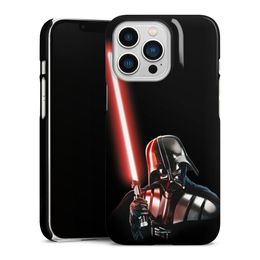 DeinDesign iPhone 13 Pro Handy Premium Case Smartphone Handyh&uuml;lle Schutzh&uuml;lle gl&auml;nzend Merchandise Darth Vader Star Wars Premium Case