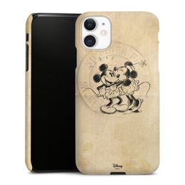 DeinDesign iPhone 11 Handy Premium Case Smartphone Handyh&uuml;lle Schutzh&uuml;lle matt Vintage Minnie Mouse Mickey Mouse Premium Case