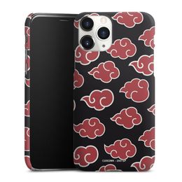 DeinDesign iPhone 11 Pro Handy Premium Case Smartphone Handyh&uuml;lle Schutzh&uuml;lle matt Akatsuki Pattern Naruto Shippuden Premium Case
