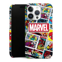 DeinDesign iPhone 14 Pro Handy Premium Case Smartphone Handyh&uuml;lle Schutzh&uuml;lle matt Muster Comic Marvel Premium Case