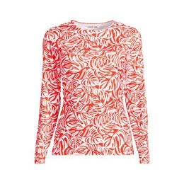 LANDS' END Badeshirt, Damen,  Orange, Nylon-Mischung, by Lands' End