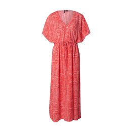 Véro Moda VERO MODA Kleid 'VMMENNY' Damen Größe 36 blutrot / hellrot / weiß Winterkleid