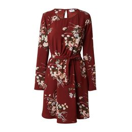 Vila Kleid 'KRISTINA' Damen Größe 44 mischfarben / weinrot Winterkleid