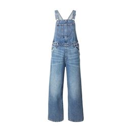 MONKI Latzjeans Damen Gr&ouml;&szlig;e L blue denim
