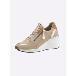airsoft modern+ Damen Sneaker, sand, Gr&ouml;&szlig;e 42