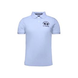 La Martina Shirt 'Map001' male Blue size XL