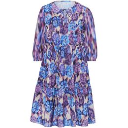 MYBC - Kleid mit 3/4-Arm, lila, Gr. 38 / S