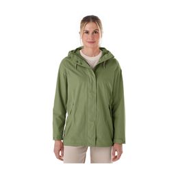 G.I.G.A. by Killtec Funktionsjacke "Damen Funktionsjacke OOGS 1", Damen, Gr. 42, gr&uuml;n (olivgr&uuml;n), Obermaterial: 100% Polyester;Futter: 100% Polyester, G.I.G.A. DX BY KILLTEC, Jacken Funktionsjacke, Wasser- und winddichte Damenjacke, regulierbar, PFAS-frei impr&auml;gniert