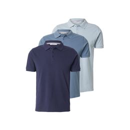 ABOUT YOU Poloshirt 'Robin' Herren Gr&ouml;&szlig;e L navy / opal / hellblau