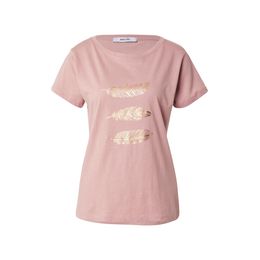 ABOUT YOU T-Shirt 'Joanna' Damen Gr&ouml;&szlig;e S gold / rosa