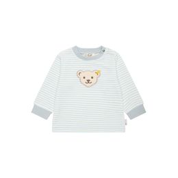 Steiff Collection Sweatshirt Gr&ouml;&szlig;e 56 beige / pastellblau / wei&szlig;
