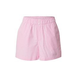 Only Shorts 'ONLFILUCCA' Damen Gr&ouml;&szlig;e 34 pink / wei&szlig;