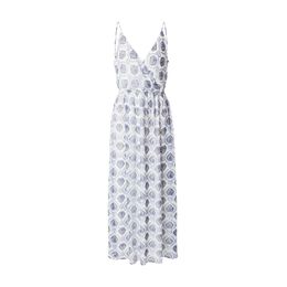 Vero Moda Kleid 'VMSMILLA' Damen Gr&ouml;&szlig;e 34 dunkelblau / wei&szlig; Sommerkleid