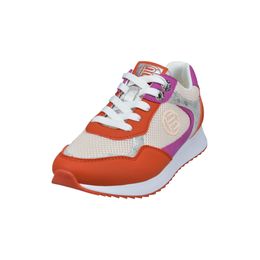 Tt. Bagatt Sneaker 'Ara02' Damen Gr&ouml;&szlig;e 38 lila / orangerot / silber / wollwei&szlig; Sommerschuhe