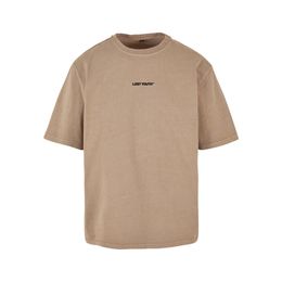 Lost Youth T-Shirt 'Chaos' Herren Gr&ouml;&szlig;e XXL dunkelbeige / royalblau / schwarz