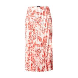 comma, COMMA Skirt female size 46 Raspberry / White