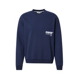 POMPEII Sweatshirt 'POMPEII' Herren Gr&ouml;&szlig;e L dunkelblau / wei&szlig;