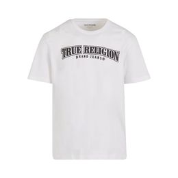 True Religion T-Shirt 'Nu Brush' Herren Gr&ouml;&szlig;e XXL schwarz / wei&szlig;