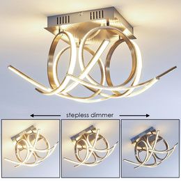 Globo Felin Deckenleuchte LED Nickel-Matt, 1-flammig