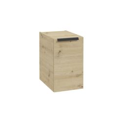 Neuesbad Serie 40 Unterschrank mit 1 Tür, B:300,H:500,T:450mm, Korpus/Front: Artisan Eiche Holzdekor NB1DF001-B-030091