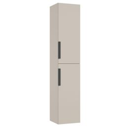 Neuesbad Serie 40 Hochschrank mit 2 Türen, B:300,H:1500,T:300mm, Korpus/Front: kaschmir matt lackier NB1DF001-C-030091