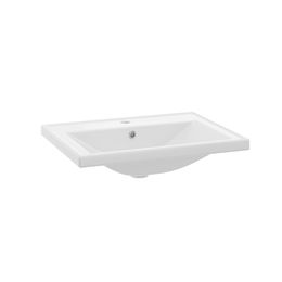 Neuesbad Keramik-Waschbecken NANU 60 cm, weiss gl&auml;nzend NB1DF10321