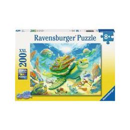 Ravensburger Kinderpuzzle - Magische Tiefsee 200 Teile