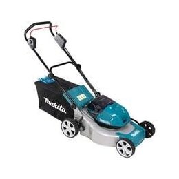 Makita Akku-Rasenm&auml;her DLM463PT2, 36Volt (2x18Volt) blau/schwarz, 2x Li-Ionen Akku 5,0Ah